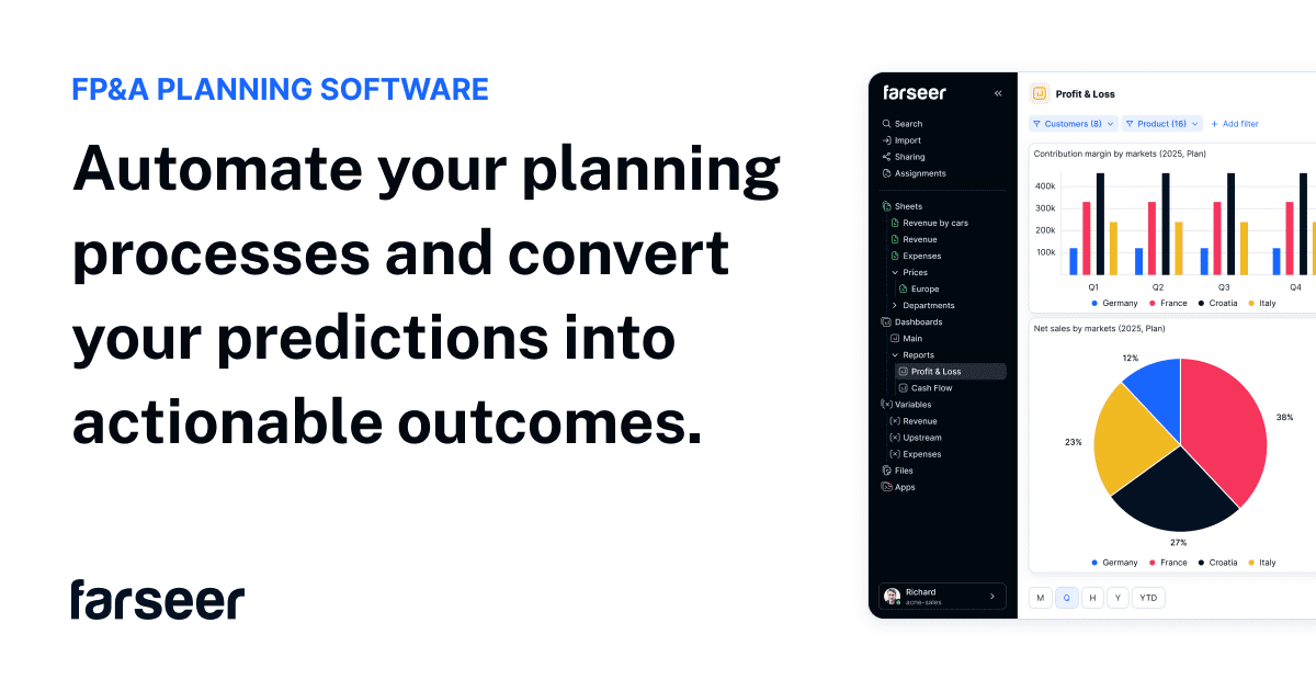 Farseer | Advanced FP&A Software for Financial Agility