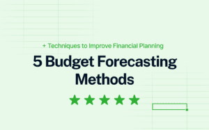 5 Budget Forecasting Methods + Forecasting Techniques